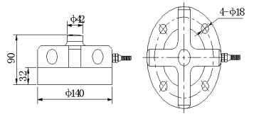 Overload Protection Digital Weighbridge Indicator Load Cell