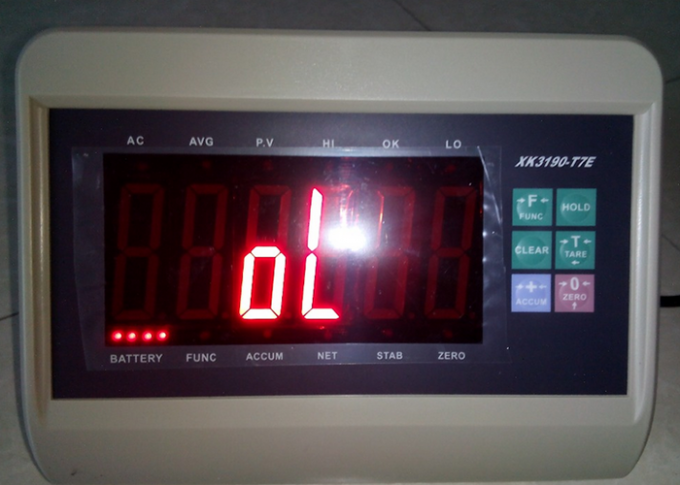 6 Digits LED Digital Weight Indicator For Floor Weighing Scales