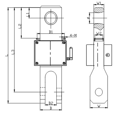 Measuring Instrument Wireless Load Cell