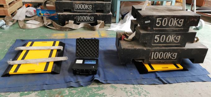 Wireless Digital Custom Dynamic Axle Vehicle Weighing Scale Portable 20 Ton