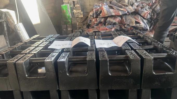 Stackable 20kg Test Weights M1 20kg Cast Iron Calibration Weights For Crane