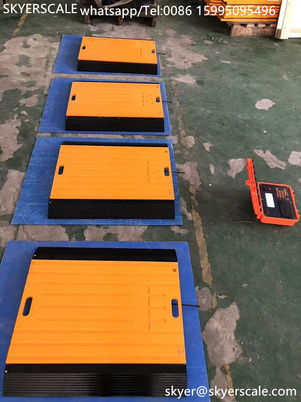 Digital Static Dynamic Portable Axle Car Weighing Scale System Weigh ...