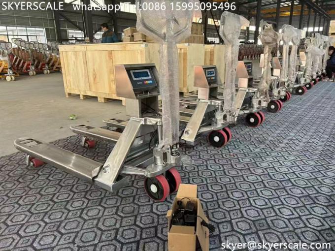 3 Ton Fully Electric Transport Vehicle Scale With Weighing Function