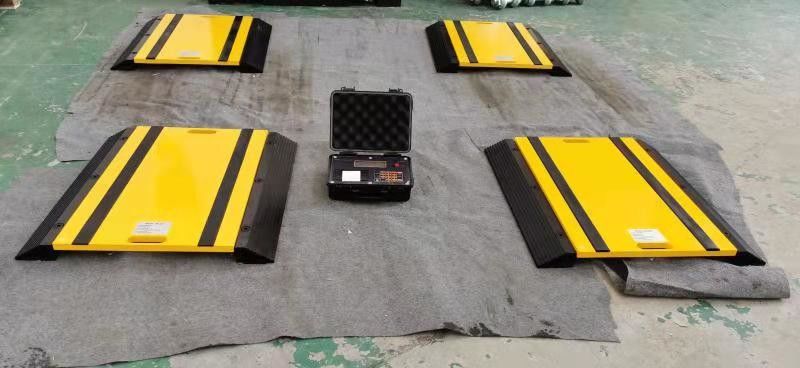 Overloading multi-axle Vehicle Scales with Low Profile portable axle ...