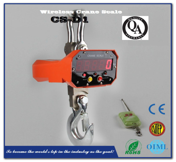 10 Ton Hook Type Hanging Digital Crane Scale