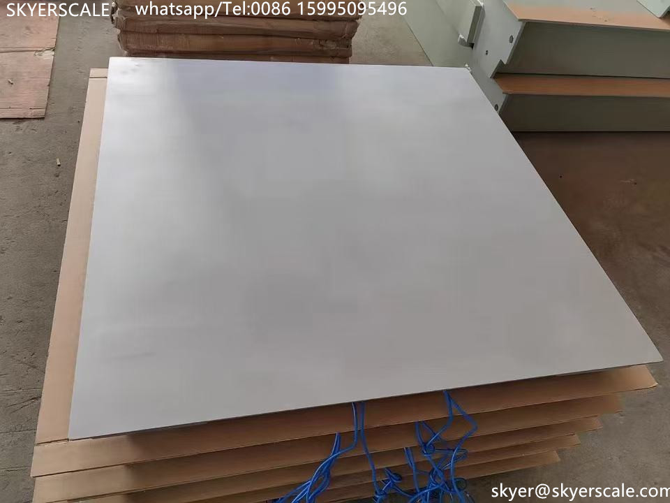 High Precision 1.2x1.2m 3 Ton Stainless Steel Digital weighing floor scale