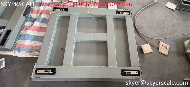 Single Desk 1.2x1.2m-3t Pitless Digital Weighing Scale Electronic ...
