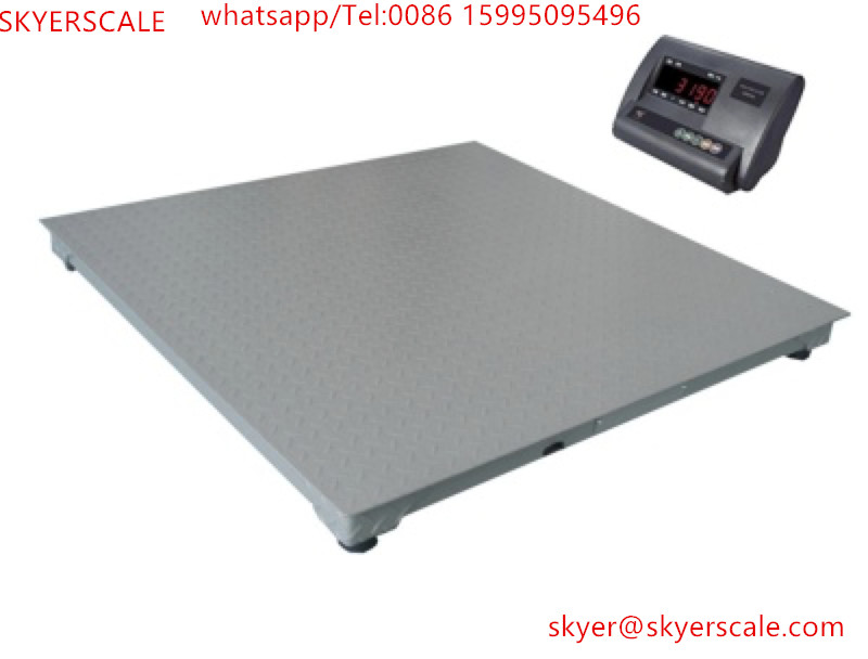 1.2x1.2m 2Ton Machine Wire Platform Industrial Digital Weighing Scale ...