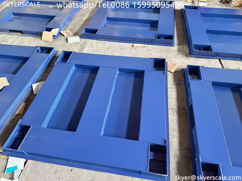 Zemic H8C Load Cell 1x1m 5Ton Heavy Duty Industrial Floor Scale With ...