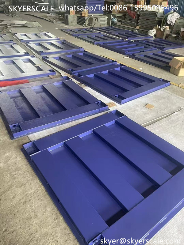 Zemic H8C Load Cell 1x1m 5Ton Heavy Duty Industrial Floor Scale With ...