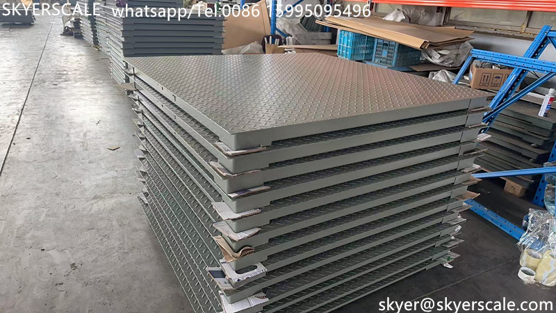 Industrial Scale 2000kg Platform Floor Scales With Durable Alloy Steel ...