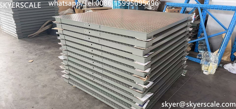 Industrial Scale 2000kg Platform Floor Scales With Durable Alloy Steel ...