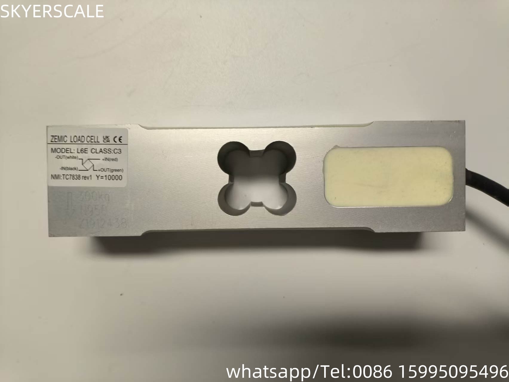 Zemic Brand Load Cell Sensor L6E-300kg For 30x40cm -200kg Bench Scales