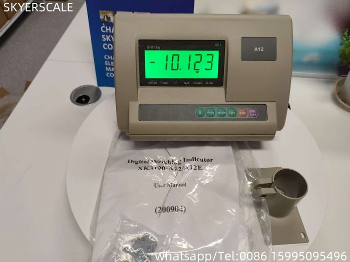 XK3190-A12 LCD Weight Display Indicator For Digital Weighing Platform ...