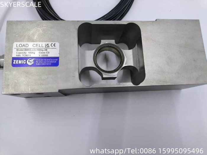 BM6G 100kg ~ 500kg Load Cell ZEMIC Single Point Sensor OIML NETP Force ...