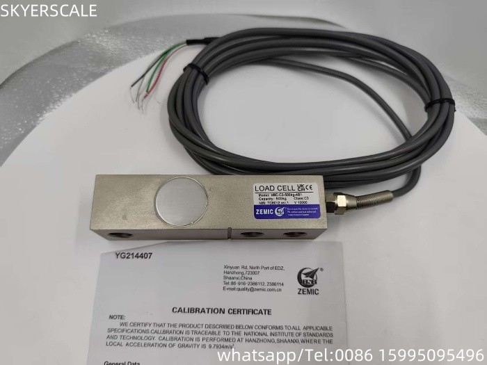 ZEMIC H8C 500kg Floor Scales C3 Class OIML Approved Shear Beam Load Cell
