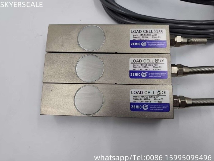 ZEMIC H8C 500kg Floor Scales C3 Class OIML Approved Shear Beam Load Cell