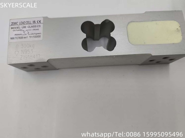 300 Kg ZEMIC L6E C3 Class Load Cell Weighing Sensor For Scale Transducer