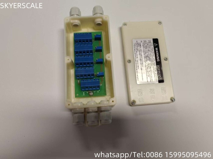 4 Wire Weight Plastic Load Cell Summing Box / Junction Box For Floor ...