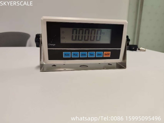 Floor Scale Platform Weight Indicator With LCD Display And Terminal Type