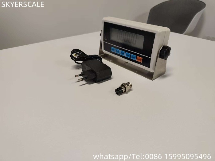Floor Scale Platform Weight Indicator With LCD Display And Terminal Type