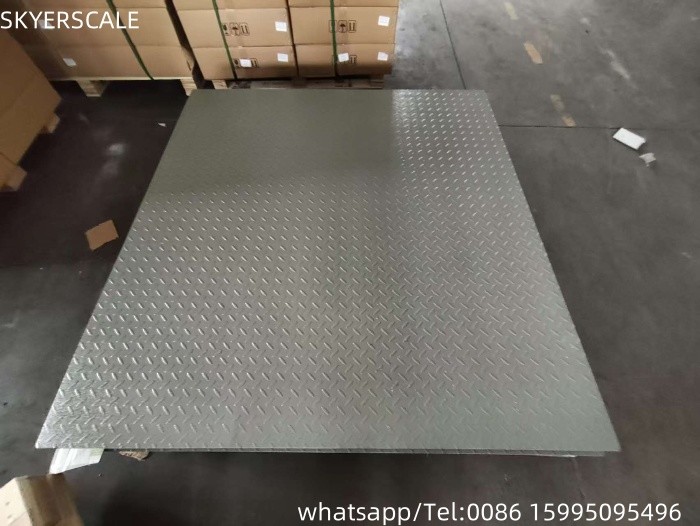 Electronic Heavy Duty Weight Scale 0.8x1.2m 3 Ton Floor Scale For ...