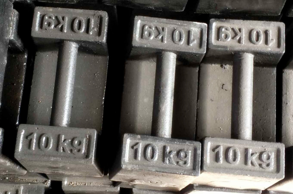 500kg M1 20kg 10kg cast iron test weight for crane, cast iron weight ...