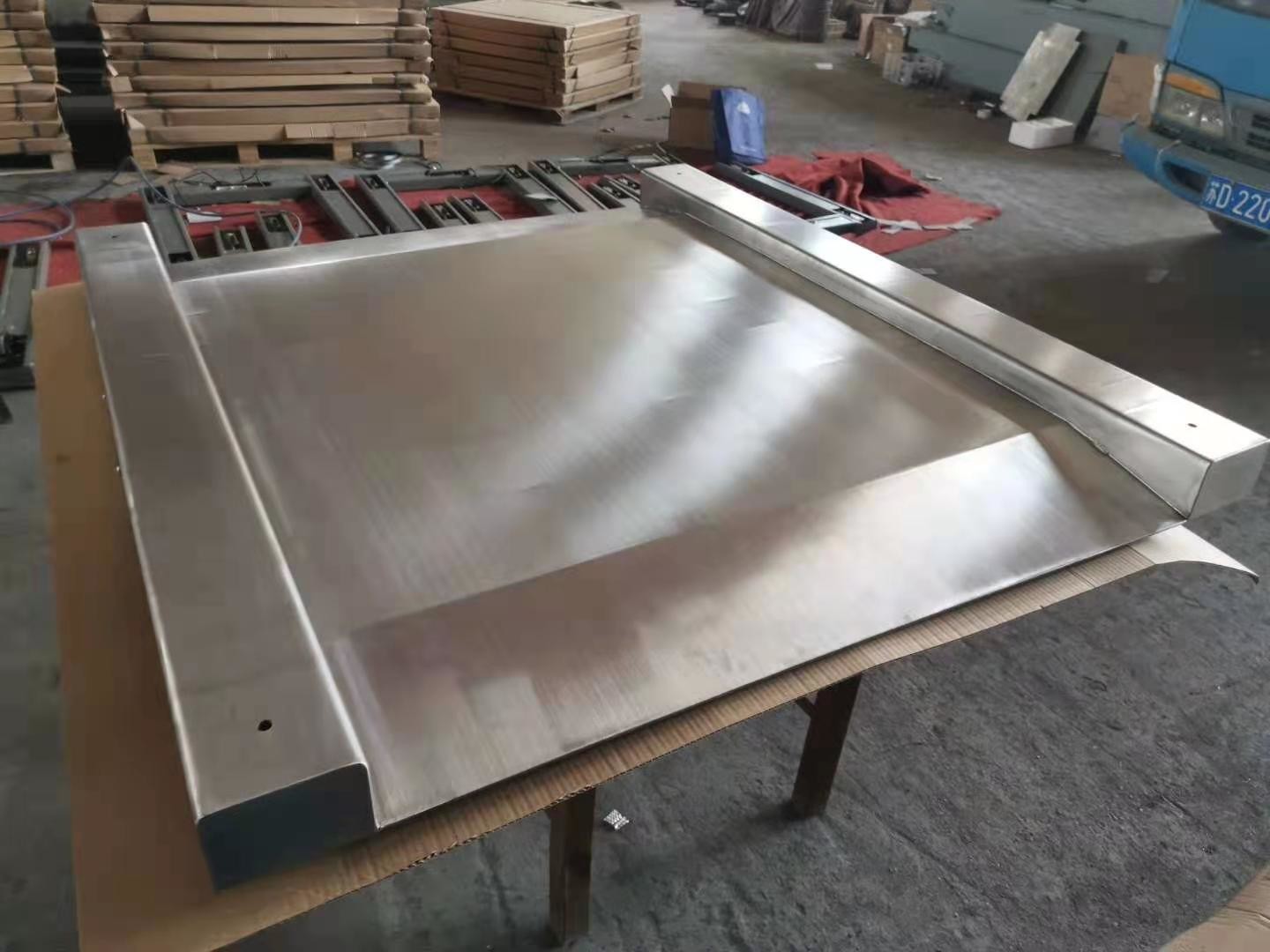 Single Desk 1.2x1.2m-3t Pitless Digital Weighing Scale Electronic ...